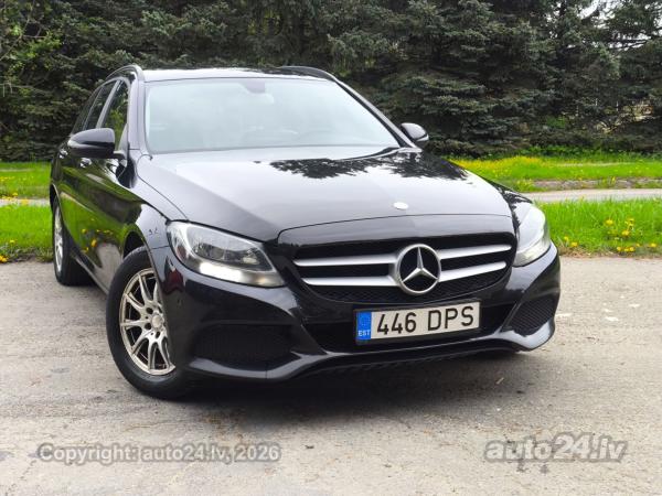Black Mercedes-Benz C-Class 2016 in Tallinn, with an engine capacity of 2.10 L and mileage of 293 thousand km for 9989 €, photo 1 on AUTOMOTO.COM.LV