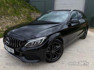 Black Mercedes-Benz C-Class 2016 in Viljandi, with an engine capacity of 2.10 L and mileage of 265 thousand km for 12490 €, photo  on AUTOMOTO.COM.LV