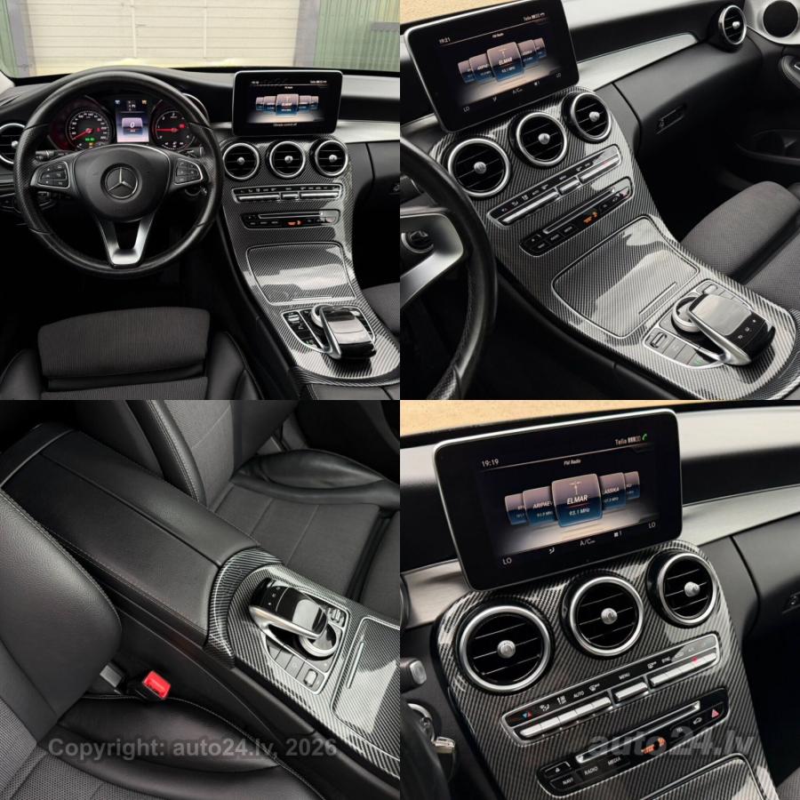 Melns Mercedes-Benz C-Class 2016 Viljandi, ar dzinēja tilpumu 2.10 L un nobraukumu 265 tūkst. km par 12490 €, foto 12 vietnē AUTOMOTO.COM.LV