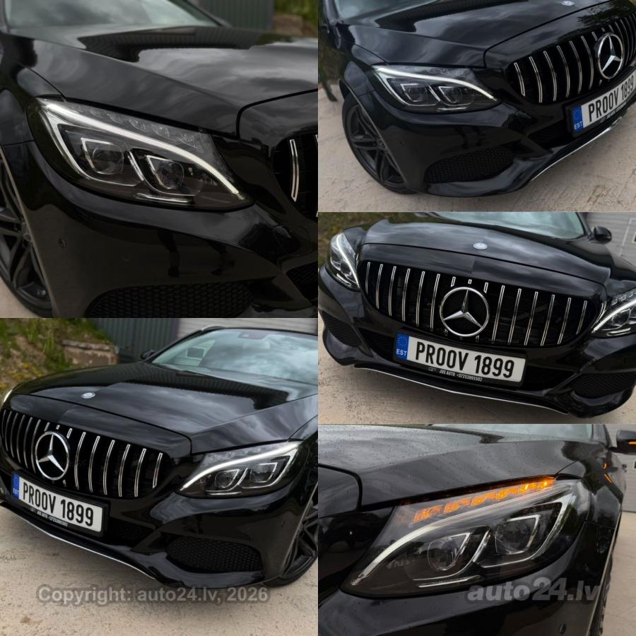 Melns Mercedes-Benz C-Class 2016 Viljandi, ar dzinēja tilpumu 2.10 L un nobraukumu 265 tūkst. km par 12490 €, foto 24 vietnē AUTOMOTO.COM.LV