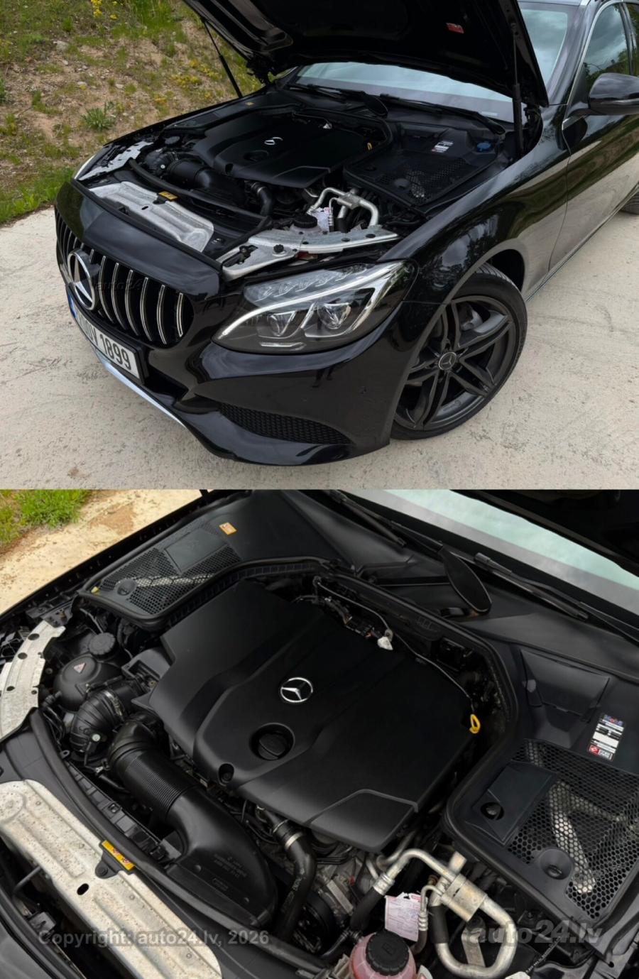 Melns Mercedes-Benz C-Class 2016 Viljandi, ar dzinēja tilpumu 2.10 L un nobraukumu 265 tūkst. km par 12490 €, foto 27 vietnē AUTOMOTO.COM.LV