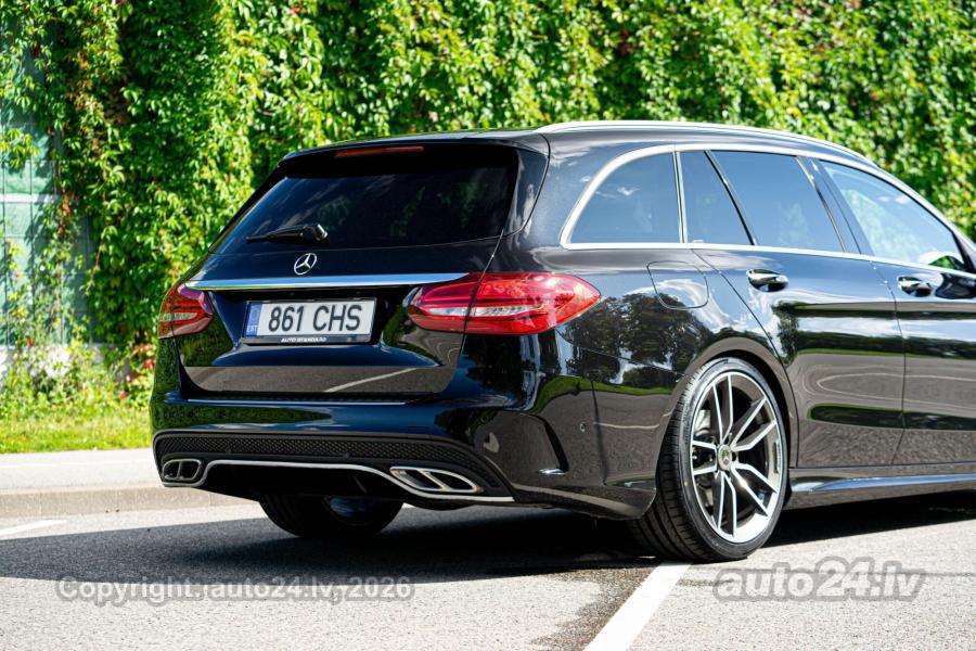 Melns Mercedes-Benz C-Class 2016 Tartu, ar dzinēja tilpumu 2.10 L un nobraukumu 220 tūkst. km par 16800 €, foto 10 vietnē AUTOMOTO.COM.LV