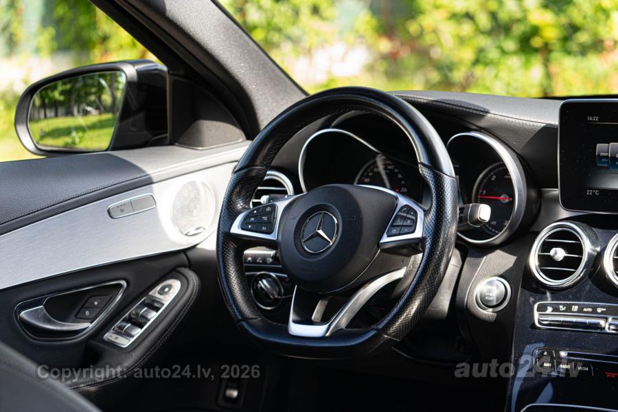 Black Mercedes-Benz C-Class 2016 in Tartu, with an engine capacity of 2.10 L and mileage of 220 thousand km for 16800 €, photo 18 on AUTOMOTO.COM.LV