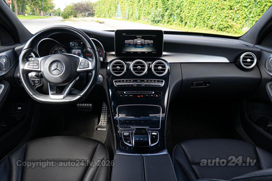 Black Mercedes-Benz C-Class 2016 in Tartu, with an engine capacity of 2.10 L and mileage of 220 thousand km for 16800 €, photo 21 on AUTOMOTO.COM.LV