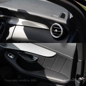 Black Mercedes-Benz C-Class 2016 in Tartu, with an engine capacity of 2.10 L and mileage of 220 thousand km for 16800 €, photo 27 on AUTOMOTO.COM.LV