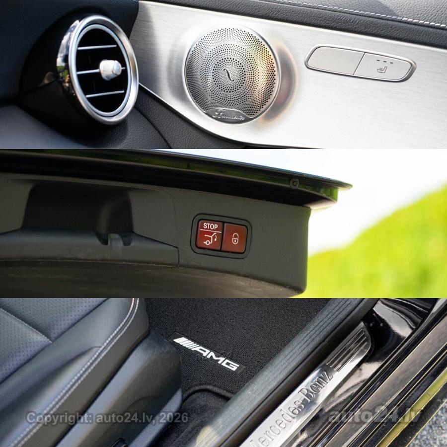 Black Mercedes-Benz C-Class 2016 in Tartu, with an engine capacity of 2.10 L and mileage of 220 thousand km for 16800 €, photo 31 on AUTOMOTO.COM.LV