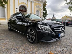 Melns Mercedes-Benz C-Class 2016 Tallina, ar dzinēja tilpumu 2.10 L un nobraukumu 206 tūkst. km par 14990 €, foto  vietnē AUTOMOTO.COM.LV