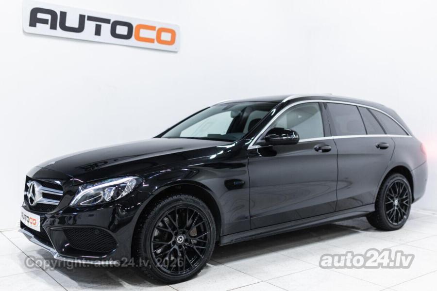 Melns Mercedes-Benz C-Class 2017 Tallina, ar dzinēja tilpumu 2.00 L un nobraukumu 150 tūkst. km par 14899 €, foto 1 vietnē AUTOMOTO.COM.LV
