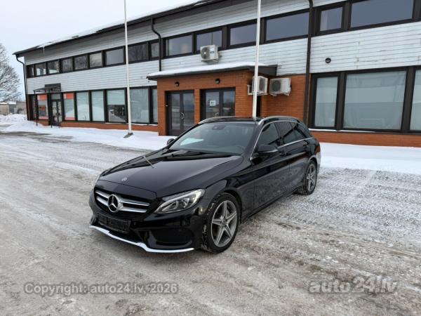 Melns Mercedes-Benz C-Class 2017 Pērnava, ar dzinēja tilpumu 2.14 L un nobraukumu 132 tūkst. km par 18900 €, foto 1 vietnē AUTOMOTO.COM.LV