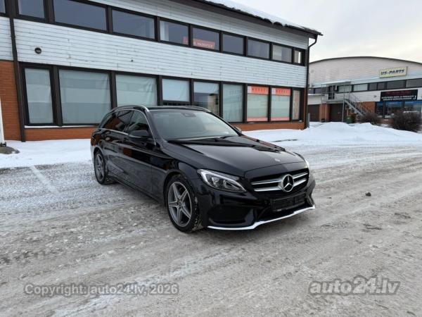 Melns Mercedes-Benz C-Class 2017 Pērnava, ar dzinēja tilpumu 2.14 L un nobraukumu 132 tūkst. km par 18900 €, foto 2 vietnē AUTOMOTO.COM.LV