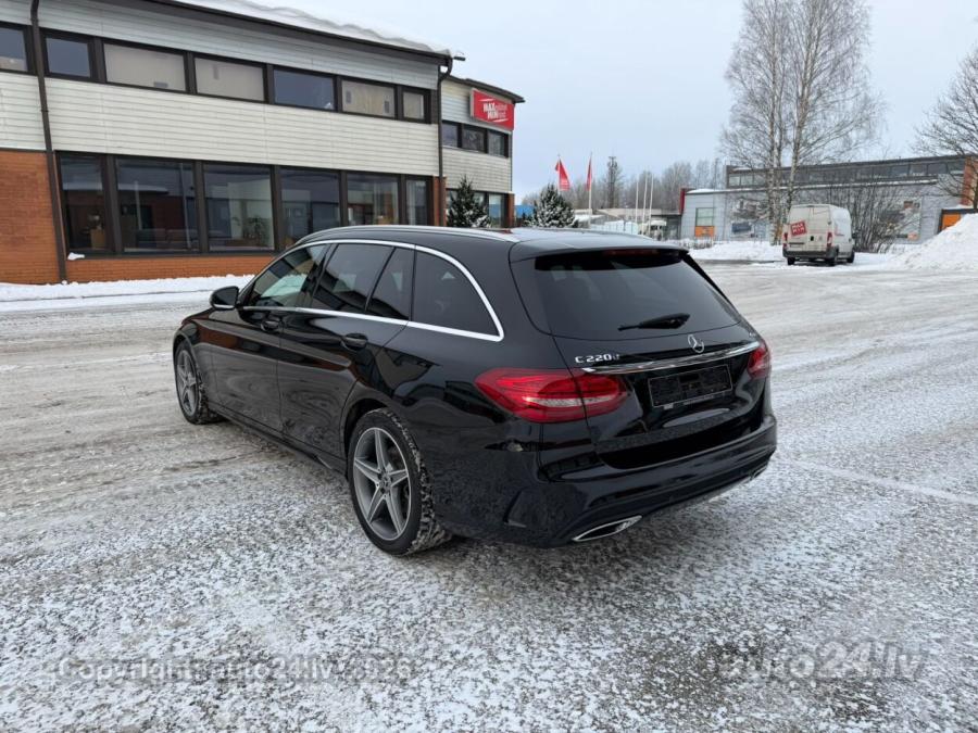 Melns Mercedes-Benz C-Class 2017 Pērnava, ar dzinēja tilpumu 2.14 L un nobraukumu 132 tūkst. km par 18900 €, foto 4 vietnē AUTOMOTO.COM.LV