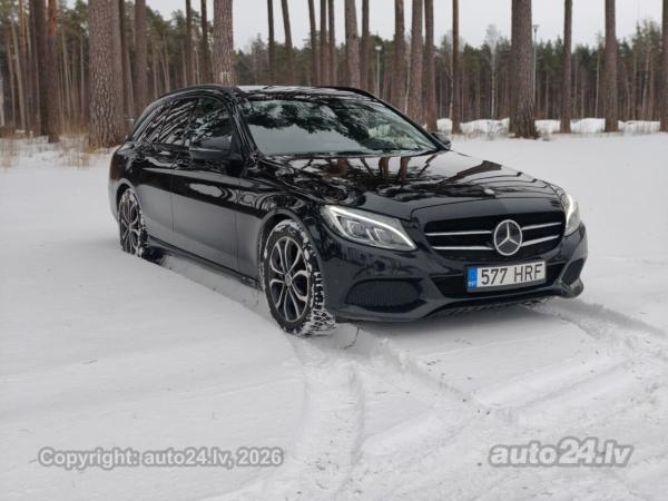 Black Mercedes-Benz C-Class 2017 in Tallinn, with an engine capacity of 2.10 L and mileage of 220 thousand km for 15500 €, photo 2 on AUTOMOTO.COM.LV