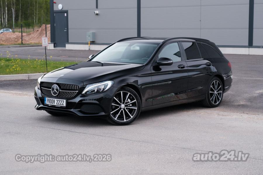 Melns Mercedes-Benz C-Class 2017 Tartu, ar dzinēja tilpumu 2.10 L un nobraukumu 286 tūkst. km par 11850 €, foto 1 vietnē AUTOMOTO.COM.LV