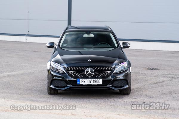 Black Mercedes-Benz C-Class 2017 in Tartu, with an engine capacity of 2.10 L and mileage of 254 thousand km for 11950 €, photo 2 on AUTOMOTO.COM.LV