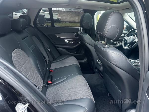 Black Mercedes-Benz C-Class 2018 in Tallinn, with an engine capacity of 2.00 L and mileage of 140 thousand km for 16990 €, photo 11 on AUTOMOTO.COM.LV