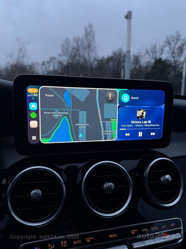 Melns Mercedes-Benz C-Class 2018 Tartu, ar dzinēja tilpumu 2.00 L un nobraukumu 200 tūkst. km par 22500 €, foto 11 vietnē AUTOMOTO.COM.LV