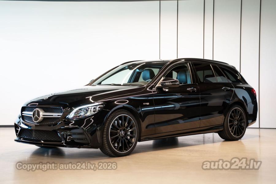 Black Mercedes-Benz C-Class 2018 in Tallinn, with an engine capacity of 3.00 L and mileage of 11 thousand km for 45880 €, photo 1 on AUTOMOTO.COM.LV