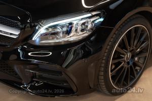 Black Mercedes-Benz C-Class 2018 in Tallinn, with an engine capacity of 3.00 L and mileage of 11 thousand km for 45880 €, photo 6 on AUTOMOTO.COM.LV
