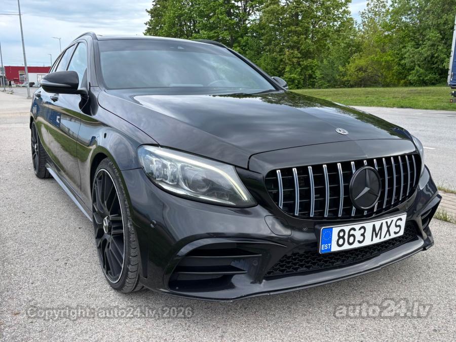 Melns Mercedes-Benz C-Class 2018 Viljandi, ar dzinēja tilpumu 2.00 L un nobraukumu 231 tūkst. km par 19999 €, foto 1 vietnē AUTOMOTO.COM.LV