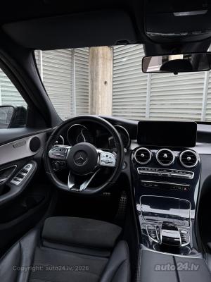 Black Mercedes-Benz C-Class 2018 in Tallinn, with an engine capacity of 2.00 L and mileage of 220 thousand km for 19500 €, photo 7 on AUTOMOTO.COM.LV