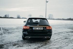 Black Mercedes-Benz C-Class 2020 in Tartu, with an engine capacity of 2.00 L and mileage of 159 thousand km for 22999 €, photo 7 on AUTOMOTO.COM.LV