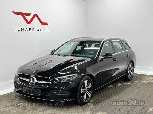 Black Mercedes-Benz C-Class 2022 in Tartu, with an engine capacity of 2.00 L and mileage of 84 thousand km for 33700 €, photo 1 on AUTOMOTO.COM.LV