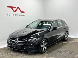 Black Mercedes-Benz C-Class 2022 in Tartu, with an engine capacity of 2.00 L and mileage of 84 thousand km for 33700 €, photo 1 on AUTOMOTO.COM.LV