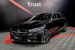 Melns Mercedes-Benz C-Class 2022 Pērnava, ar dzinēja tilpumu 2.00 L un nobraukumu 203 tūkst. km par 21999 €, foto  vietnē AUTOMOTO.COM.LV
