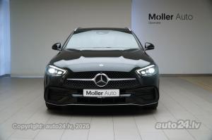 Black Mercedes-Benz C-Class 2022 in Tallinn, with an engine capacity of 2.00 L and mileage of 162 thousand km for 28500 €, photo 3 on AUTOMOTO.COM.LV
