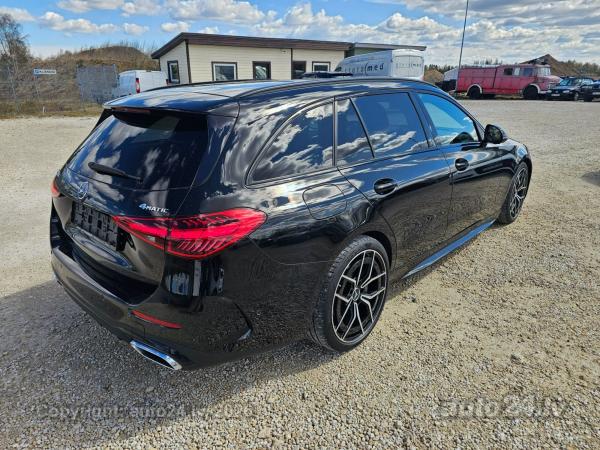 Black Mercedes-Benz C-Class 2022 in Tartu, with an engine capacity of 2.00 L and mileage of 189 thousand km for 28900 €, photo 5 on AUTOMOTO.COM.LV