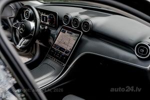 Black Mercedes-Benz C-Class 2022 in Parnu, with an engine capacity of 2.00 L and mileage of 206 thousand km for 22950 €, photo 13 on AUTOMOTO.COM.LV