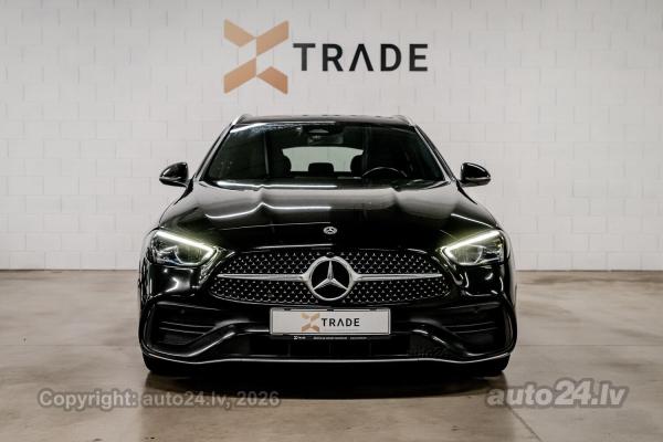 Black Mercedes-Benz C-Class 2022 in Parnu, with an engine capacity of 2.00 L and mileage of 261 thousand km for 19990 €, photo 3 on AUTOMOTO.COM.LV