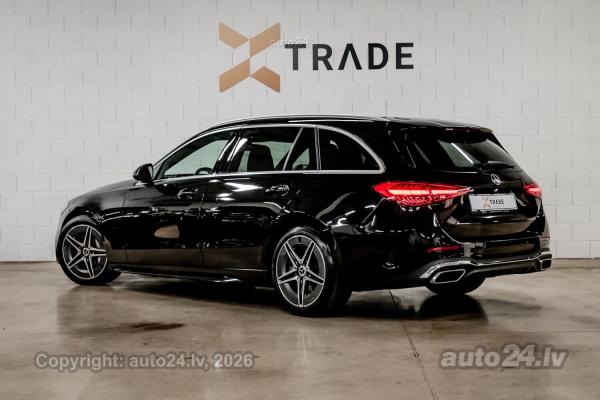 Black Mercedes-Benz C-Class 2022 in Parnu, with an engine capacity of 2.00 L and mileage of 261 thousand km for 19990 €, photo 5 on AUTOMOTO.COM.LV
