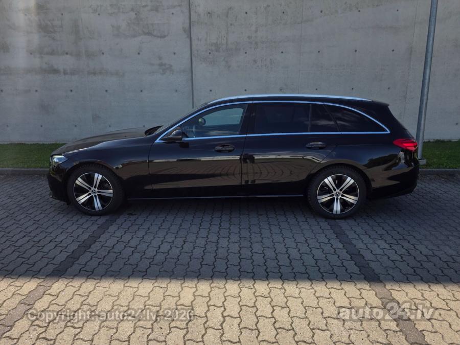 Black Mercedes-Benz C-Class 2022 in Viljandi, with an engine capacity of 2.00 L and mileage of 142 thousand km for 22999 €, photo 7 on AUTOMOTO.COM.LV