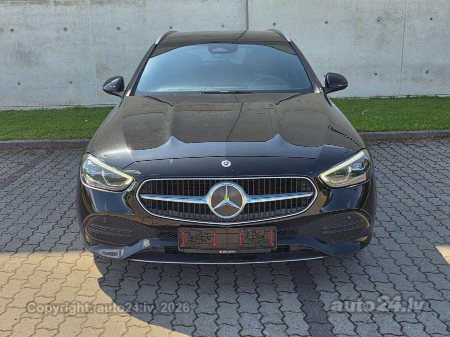 Black Mercedes-Benz C-Class 2022 in Viljandi, with an engine capacity of 2.00 L and mileage of 142 thousand km for 22999 €, photo 10 on AUTOMOTO.COM.LV