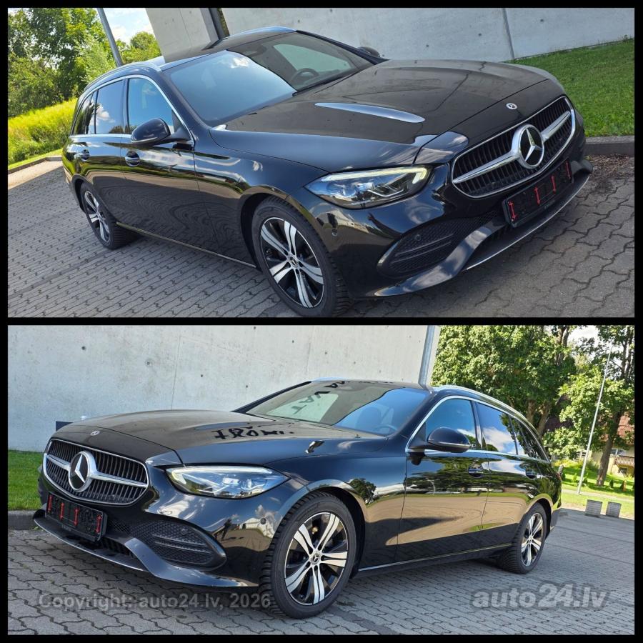 Black Mercedes-Benz C-Class 2022 in Viljandi, with an engine capacity of 2.00 L and mileage of 142 thousand km for 22999 €, photo 20 on AUTOMOTO.COM.LV