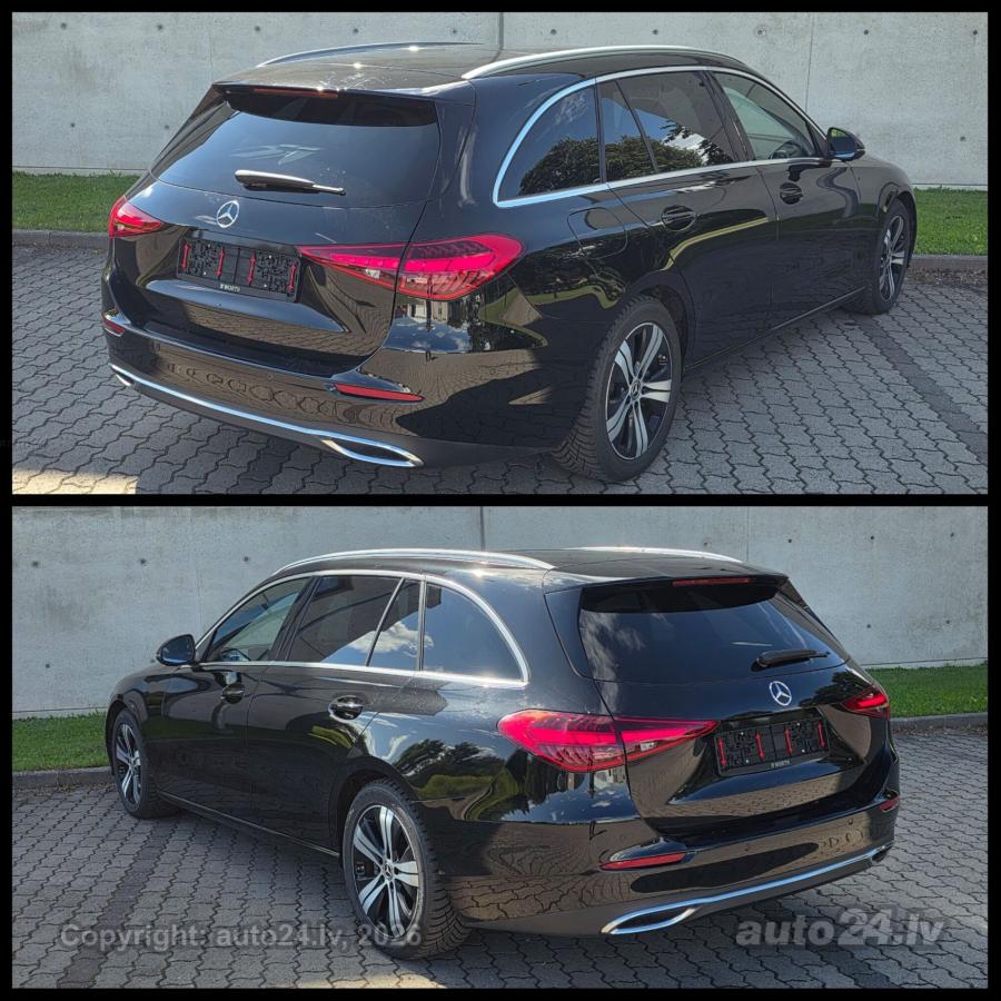 Black Mercedes-Benz C-Class 2022 in Viljandi, with an engine capacity of 2.00 L and mileage of 142 thousand km for 22999 €, photo 21 on AUTOMOTO.COM.LV