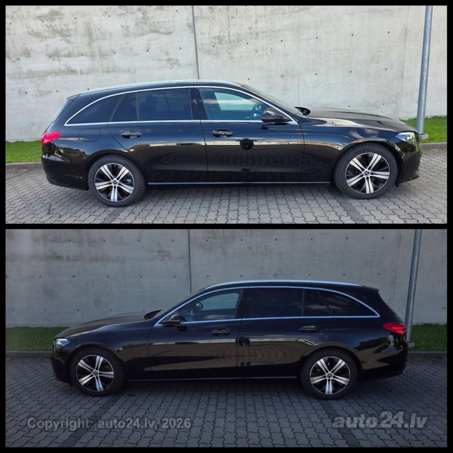 Black Mercedes-Benz C-Class 2022 in Viljandi, with an engine capacity of 2.00 L and mileage of 142 thousand km for 22999 €, photo 23 on AUTOMOTO.COM.LV