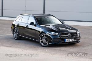 Black Mercedes-Benz C-Class 2022 in Tartu, with an engine capacity of 2.00 L and mileage of 244 thousand km for 19499 €, photo  on AUTOMOTO.COM.LV
