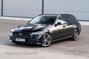 Black Mercedes-Benz C-Class 2022 in Tartu, with an engine capacity of 2.00 L and mileage of 244 thousand km for 19499 €, photo 4 on AUTOMOTO.COM.LV