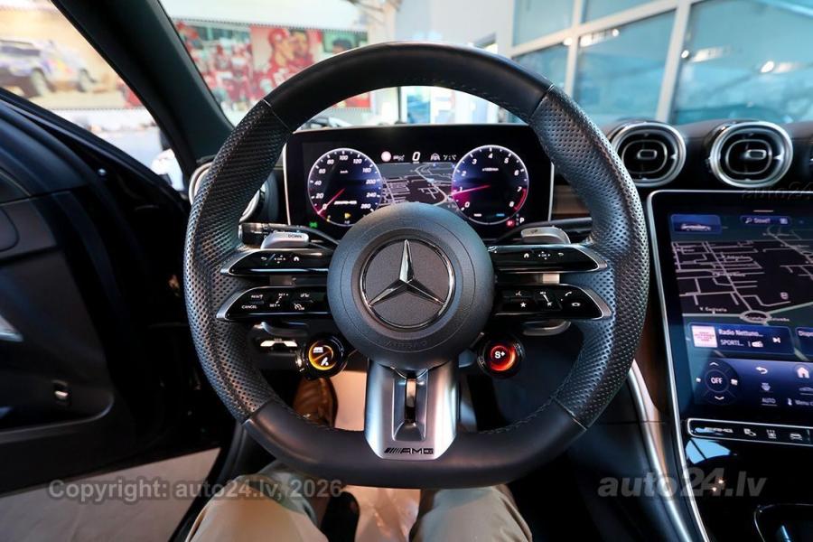 Melns Mercedes-Benz C-Class 2023 Tallina, ar dzinēja tilpumu 2.00 L un nobraukumu 37 tūkst. km par 51900 €, foto 12 vietnē AUTOMOTO.COM.LV