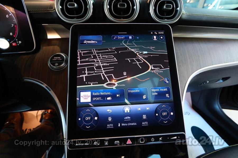 Melns Mercedes-Benz C-Class 2023 Tallina, ar dzinēja tilpumu 2.00 L un nobraukumu 37 tūkst. km par 51900 €, foto 15 vietnē AUTOMOTO.COM.LV