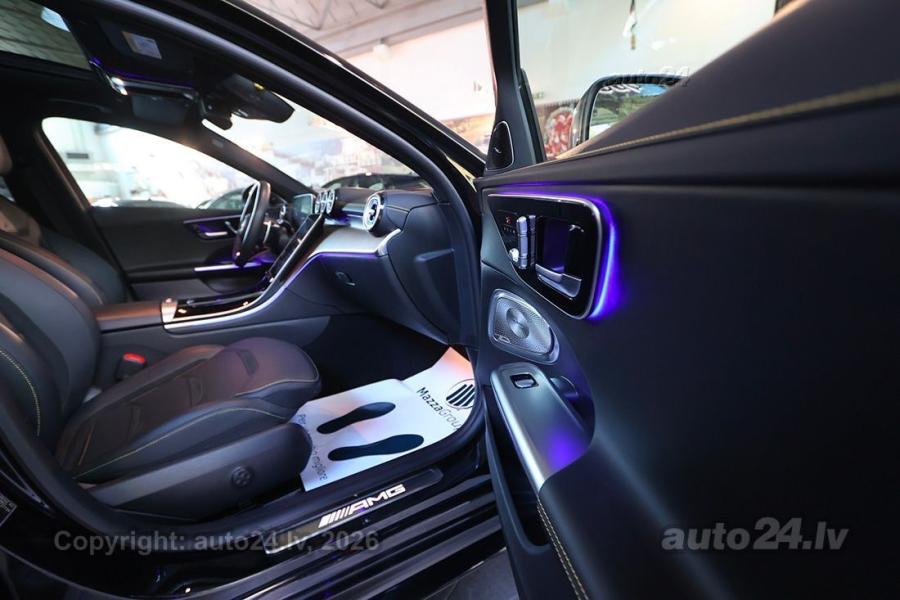 Melns Mercedes-Benz C-Class 2023 Tallina, ar dzinēja tilpumu 2.00 L un nobraukumu 37 tūkst. km par 51900 €, foto 17 vietnē AUTOMOTO.COM.LV