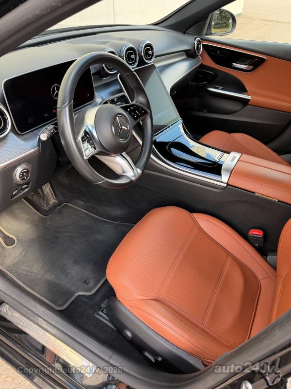 Black Mercedes-Benz C-Class 2023 in Tartu, with an engine capacity of 2.00 L and mileage of 197 thousand km for 25899 €, photo 8 on AUTOMOTO.COM.LV