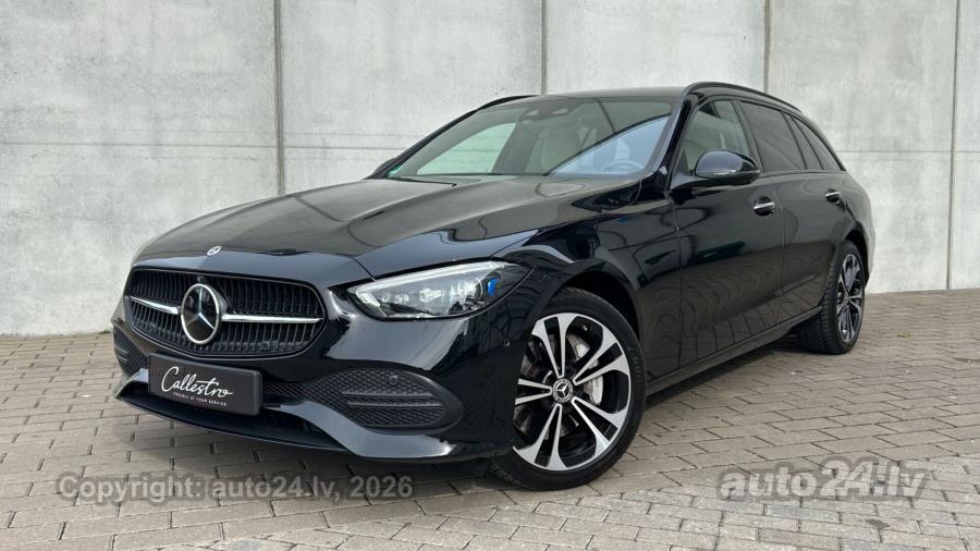 Melns Mercedes-Benz C-Class 2023 Tallina, ar dzinēja tilpumu 2.00 L un nobraukumu 66 tūkst. km par 32990 €, foto 1 vietnē AUTOMOTO.COM.LV