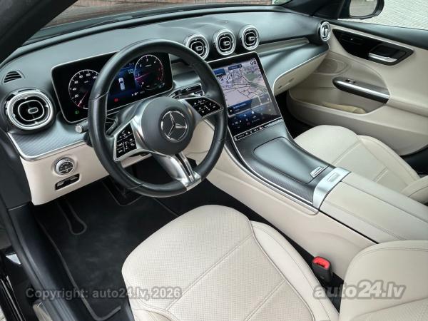 Black Mercedes-Benz C-Class 2023 in Tallinn, with an engine capacity of 2.00 L and mileage of 66 thousand km for 32990 €, photo 8 on AUTOMOTO.COM.LV