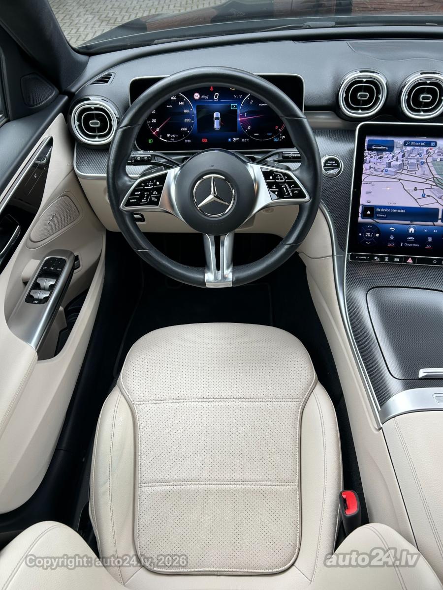 Melns Mercedes-Benz C-Class 2023 Tallina, ar dzinēja tilpumu 2.00 L un nobraukumu 66 tūkst. km par 32990 €, foto 14 vietnē AUTOMOTO.COM.LV