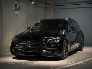 Black Mercedes-Benz C-Class 2023 in Tallinn, with an engine capacity of 2.00 L and mileage of 151 thousand km for 27990 €, photo 4 on AUTOMOTO.COM.LV