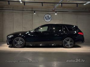 Black Mercedes-Benz C-Class 2023 in Tallinn, with an engine capacity of 2.00 L and mileage of 151 thousand km for 27990 €, photo 6 on AUTOMOTO.COM.LV