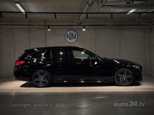 Black Mercedes-Benz C-Class 2023 in Tallinn, with an engine capacity of 2.00 L and mileage of 151 thousand km for 27990 €, photo 7 on AUTOMOTO.COM.LV